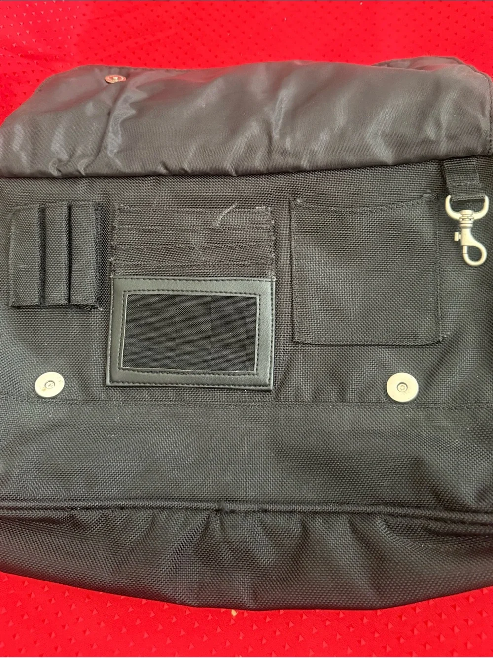 Foot Locker | Bags | Foot Locker Black Messenger Laptop Bag Adjustable ...